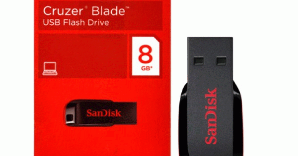 SANDISK USB FLASH DRIVE 8GB SDCZ50-008G-B35