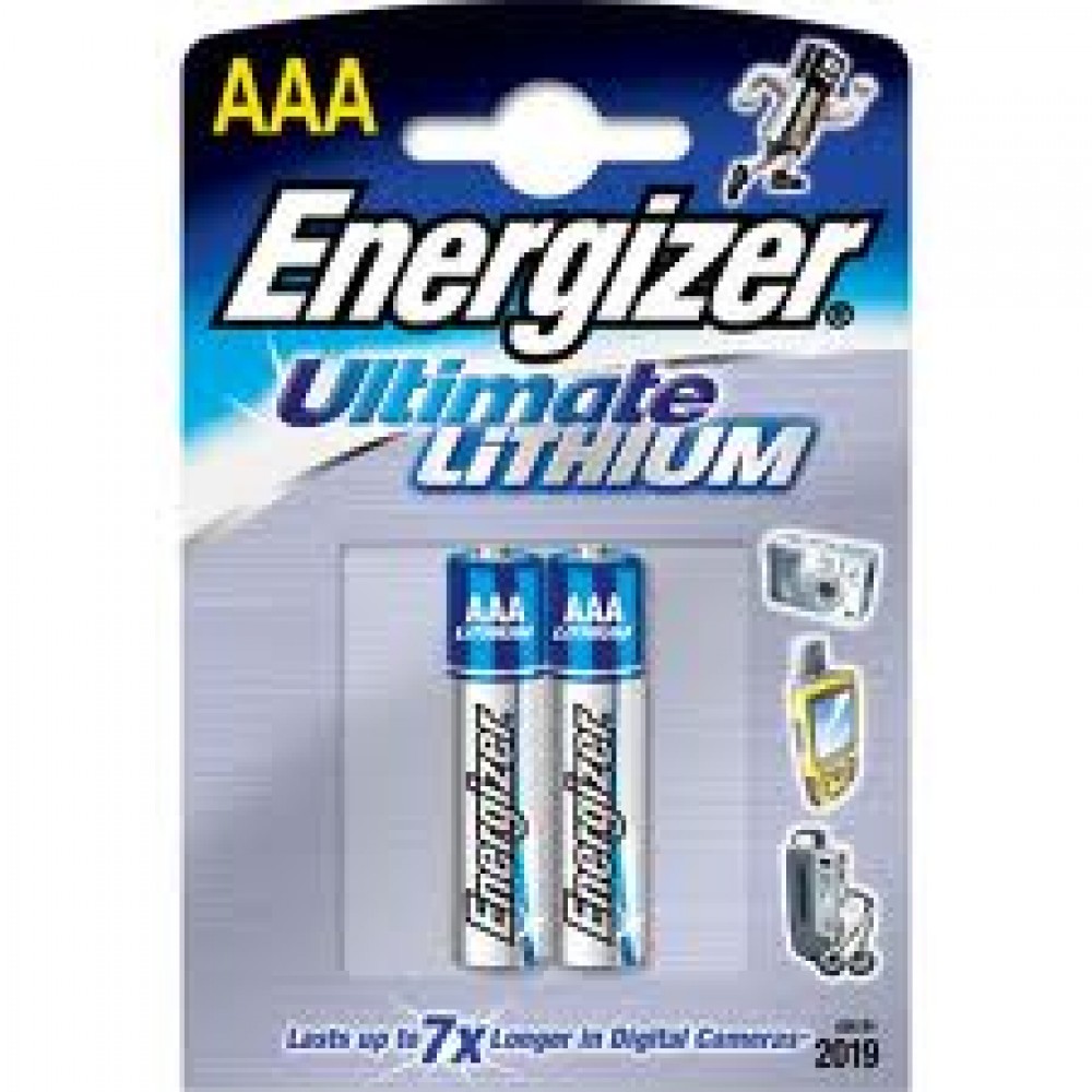 Energizer Batt Aaa 2pk